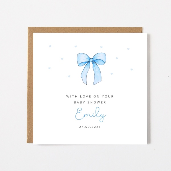 Personalised Baby Shower Cards, Leaving to have a baby card - Just For ...