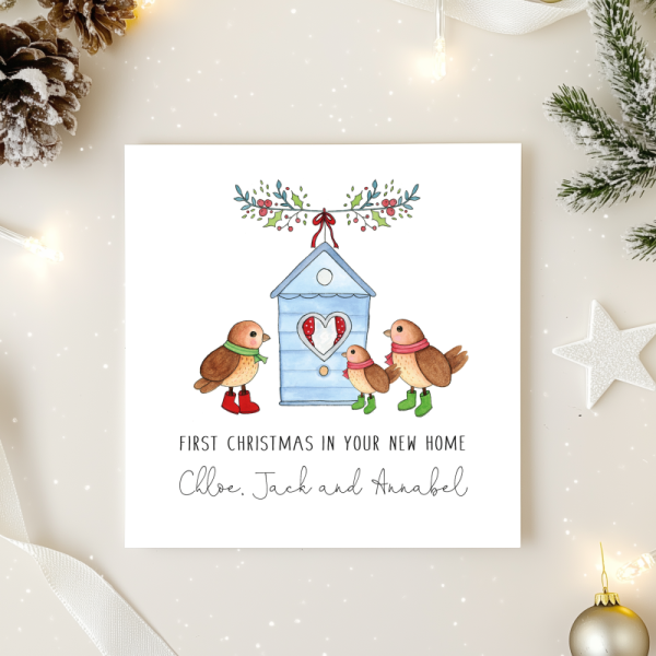 First Christmas in your new home card - Just For Cards Greetings Cards
