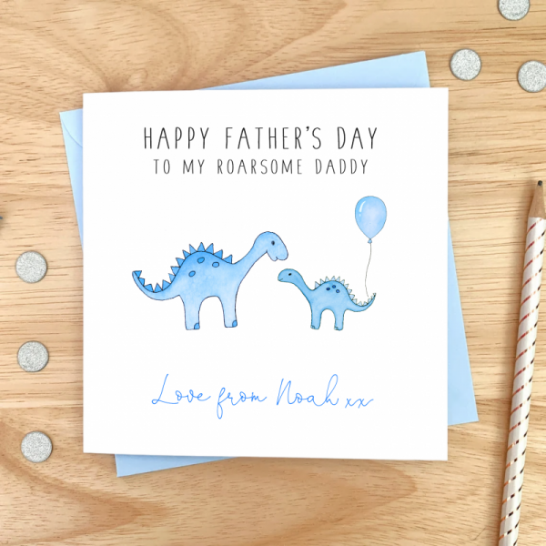 Dinosaur Father's Day Card - Just For Cards Greetings Cards