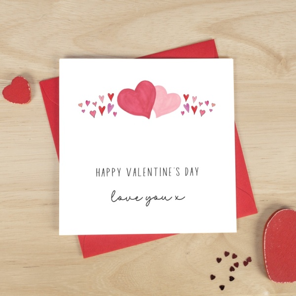 Personalised Valentine's Day Card - Hedgehogs - Just For Cards ...