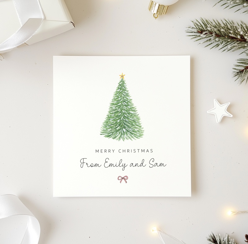 Personalised Family Christmas Card Packs - Pack of Stocking Christmas ...