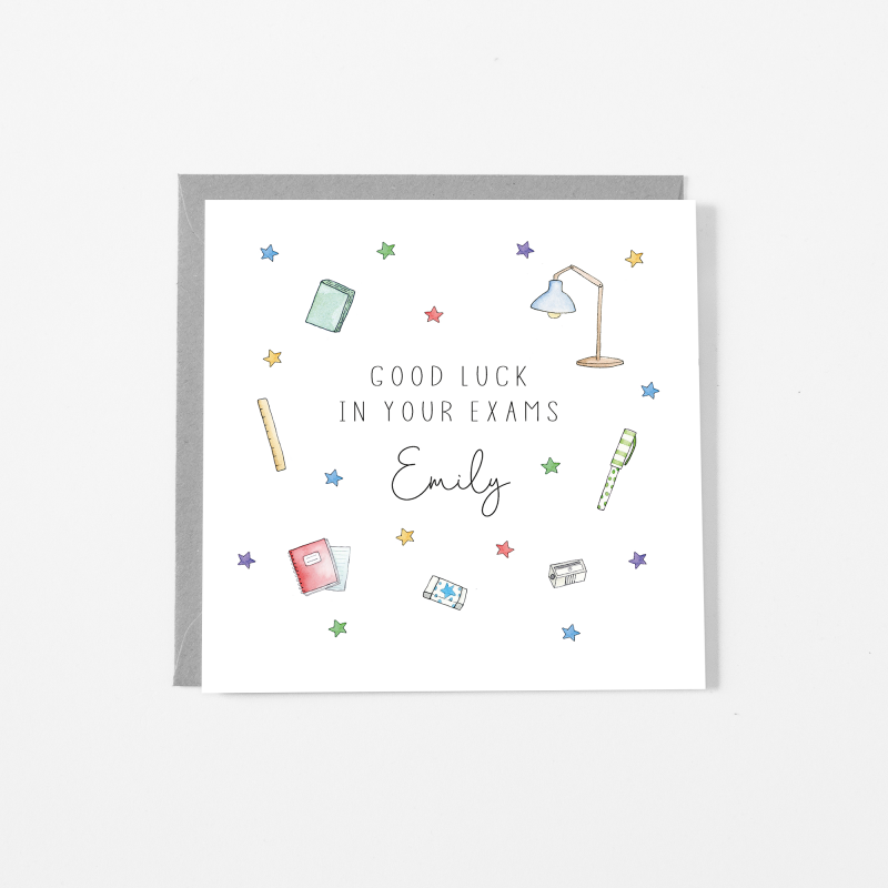 Good Luck In Your Exams Card | Just for Cards - Just For Cards ...