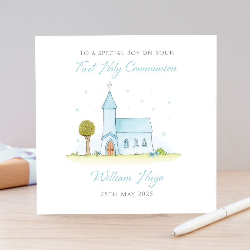 Personalized First Holy Communion Cards