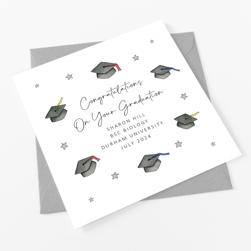 Personalised Graduation Card | Just for Cards - Just For Cards ...