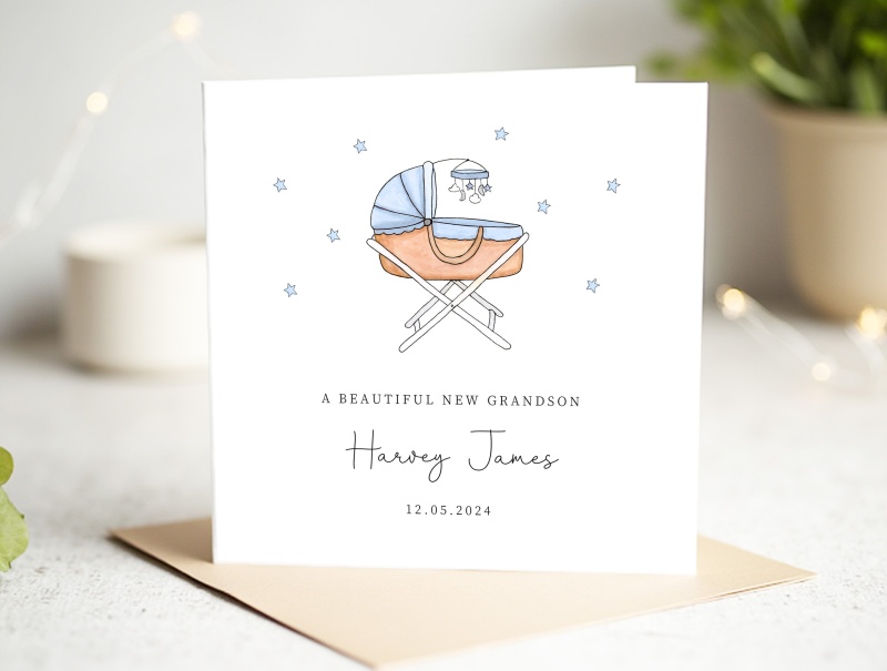 Personalised New Granddaughter Card - New Grandparents Card - Just For ...