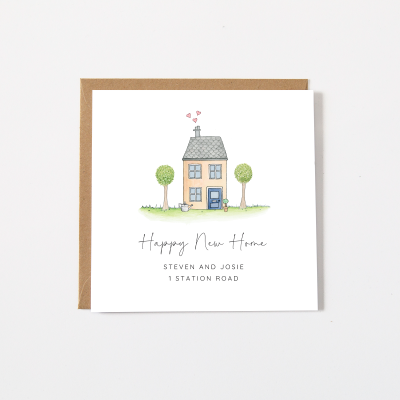 Personalised New Home Cards - Happy New House Card - Just For Cards ...