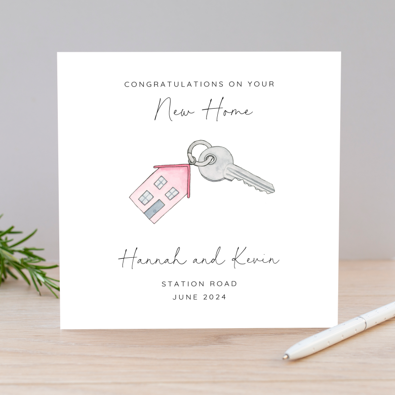 Personalised Congratulations On Your New Home Cards - Just For Cards ...