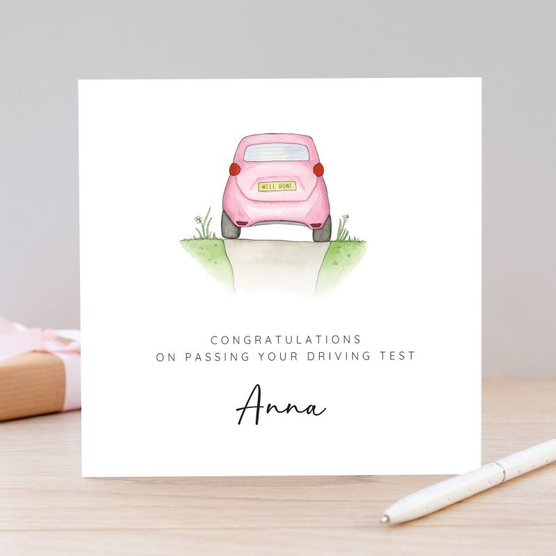 Congratulations On Your Test Passing Your Driving Test Gift Box