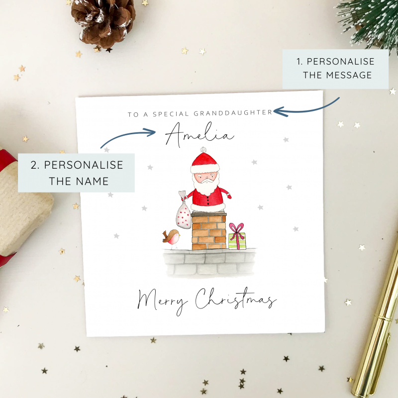 Personalised Christmas card - Son, Grandson, Nephew, Great Grandson ...