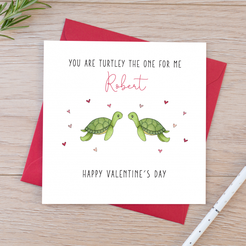 Personalised Valentine's Day Card For Husband, Boyfriend, Partner ...